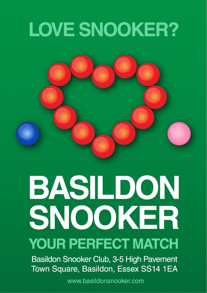 basildon-snooker-flyer-poster - Russ Creative Art & Design